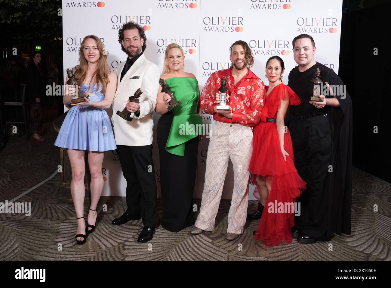 (left to right) Natasha Hodgson, Felix Hagan, Zoe Roberts, David ...