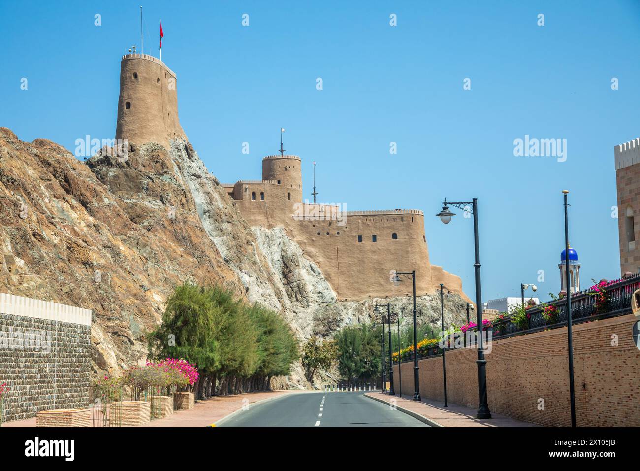 Oman muscat mirani castle hi-res stock photography and images - Alamy