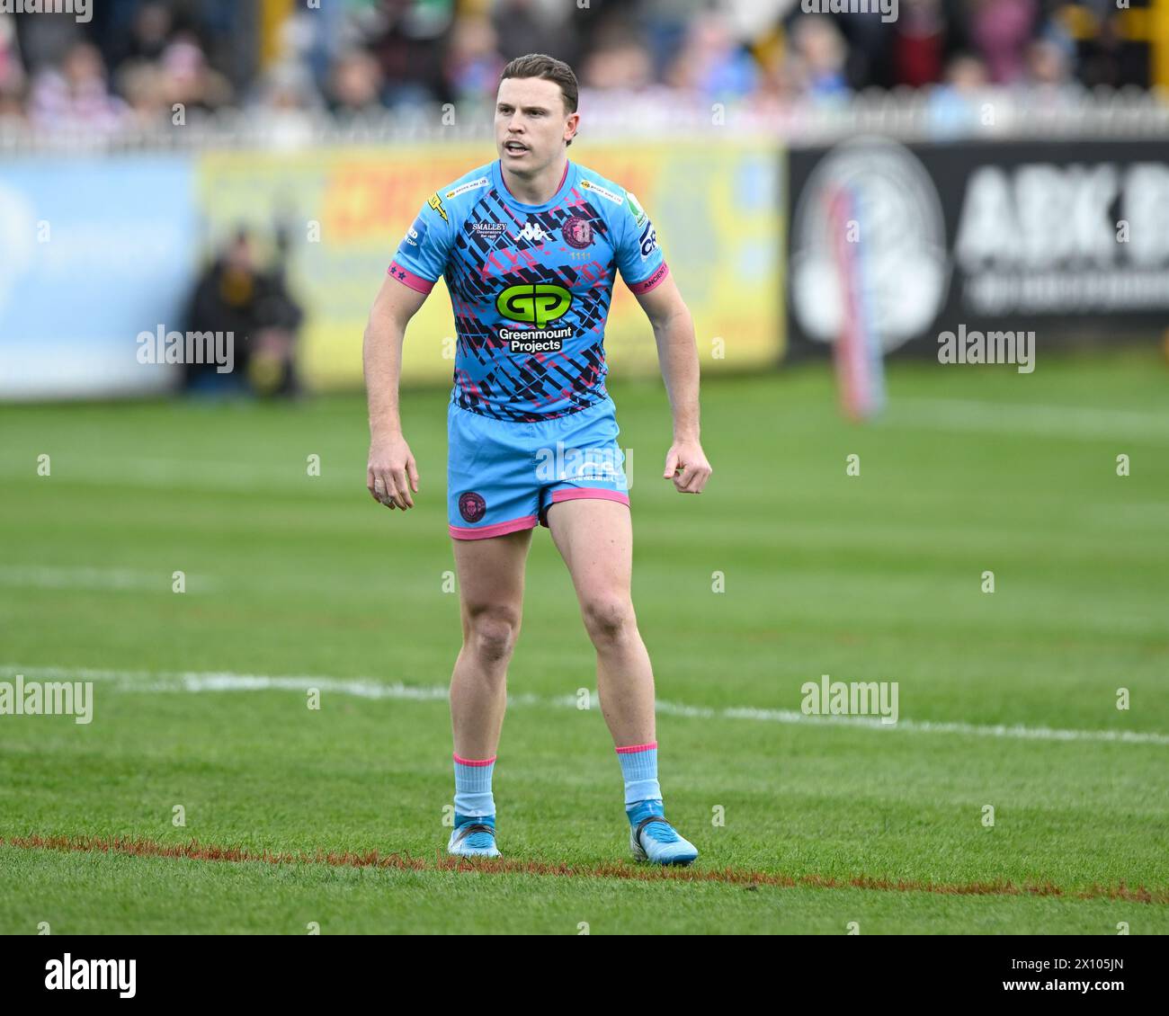 Jai Field of Wigan Warriors during the Betfred Challenge Cup Quarter ...
