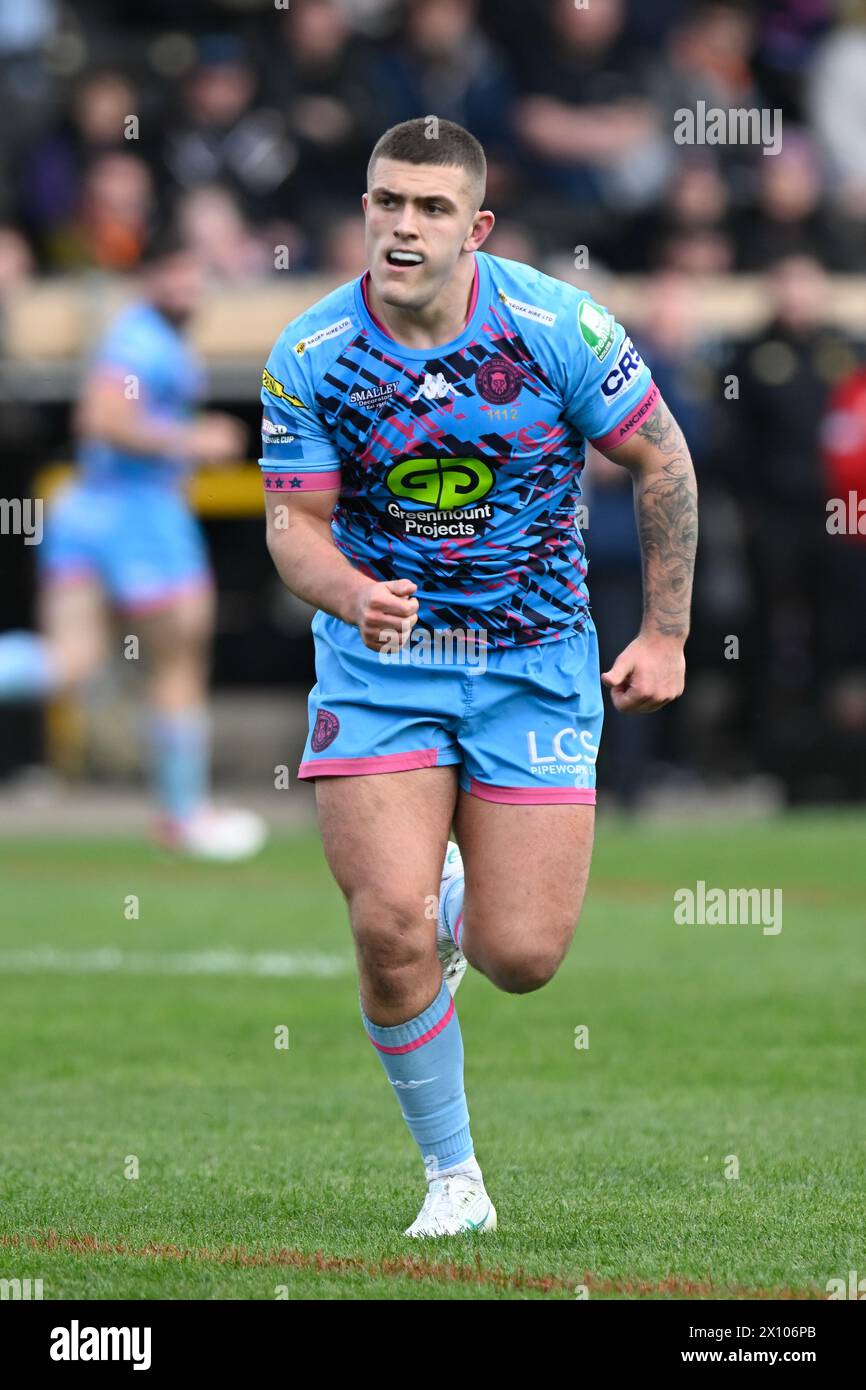 Brad O’Neill of Wigan Warriors during the Betfred Challenge Cup Quarter ...