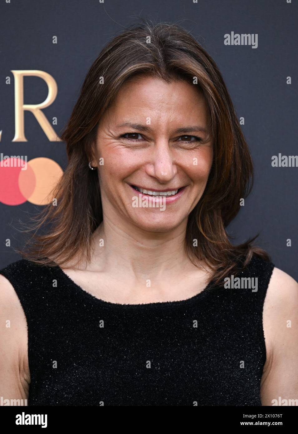 London, UK. April 14th, 2024. Lucy Frazer arriving at The Olivier ...