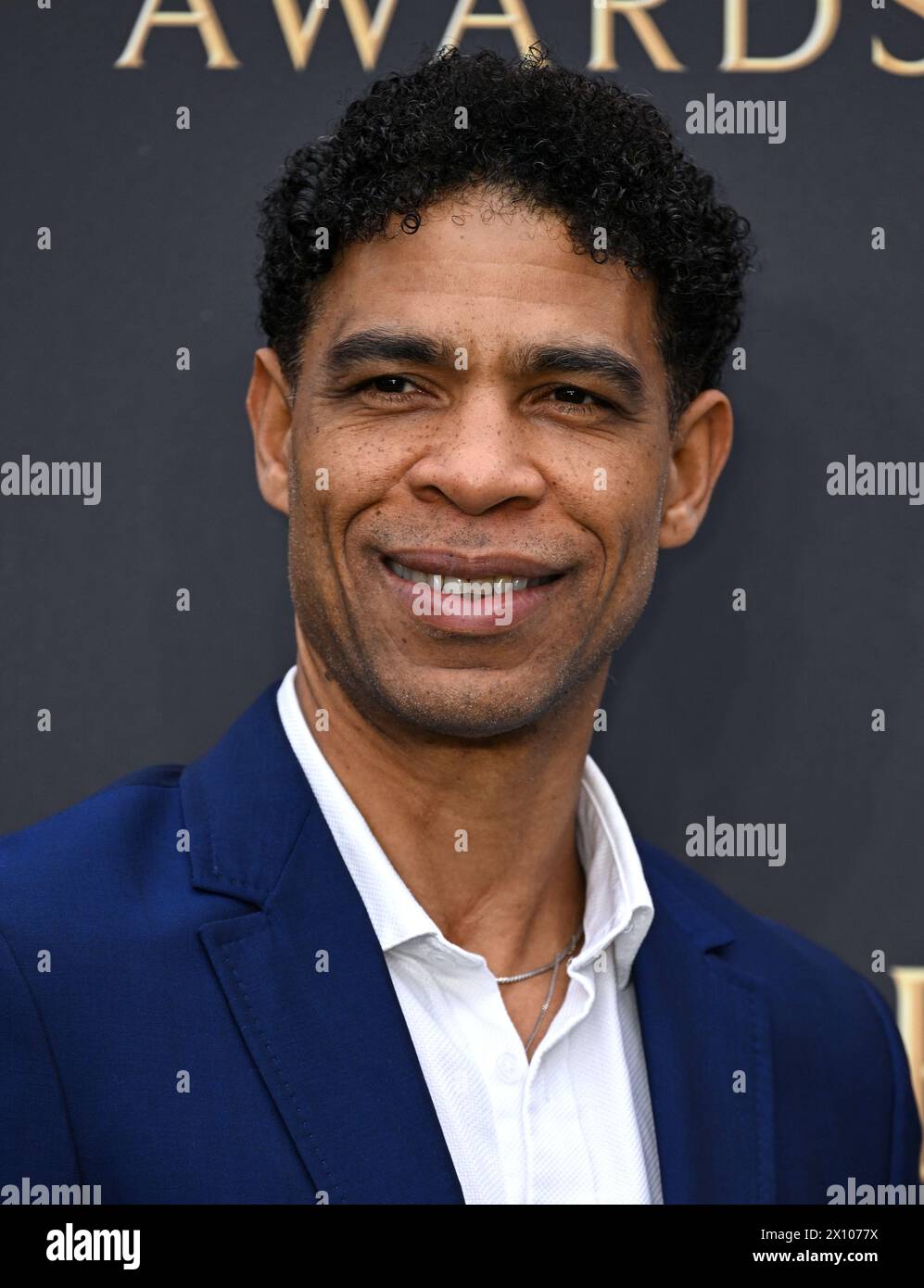 London, UK. April 14th, 2024. Carlos Acosta arriving at The Olivier ...