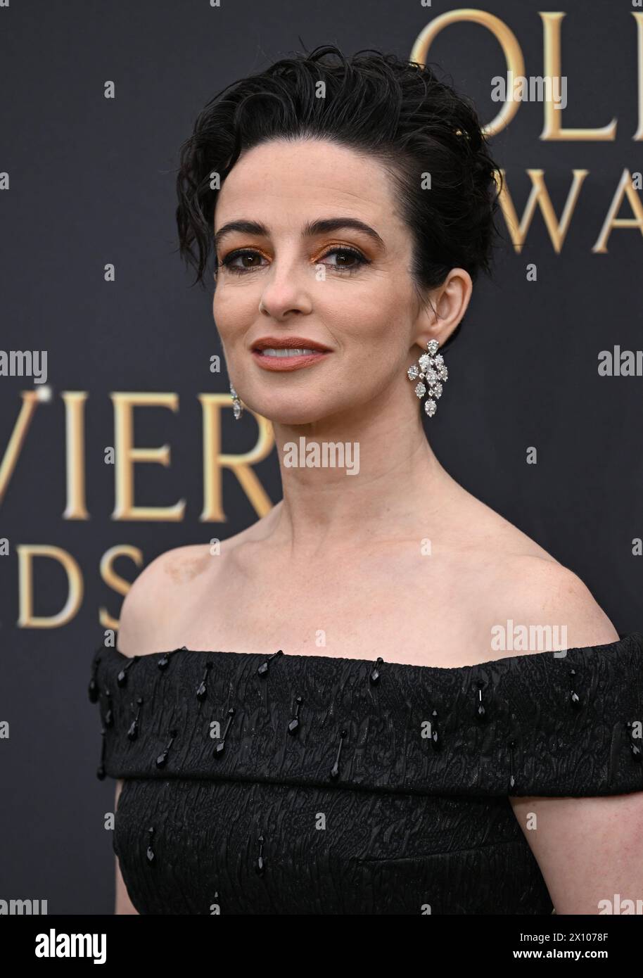 London, UK. April 14th, 2024. Laura Donnelly arriving at The Olivier ...