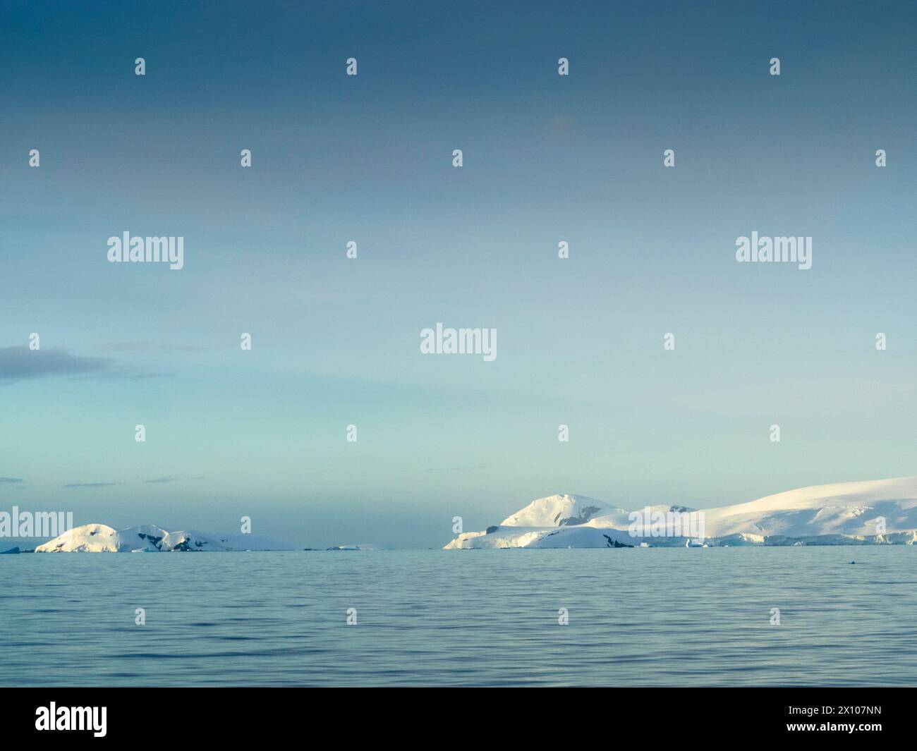 Orleans Strait & Awi Point, Trinity Island, Antarctica Stock Photo - Alamy