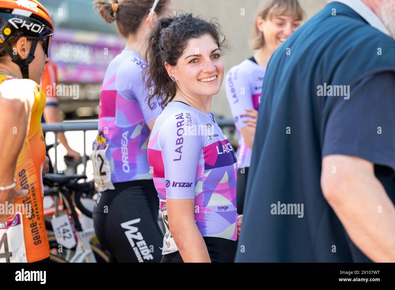 Chambery, France. 14th Apr, 2024. Debora Silvestri during the Chambery ...