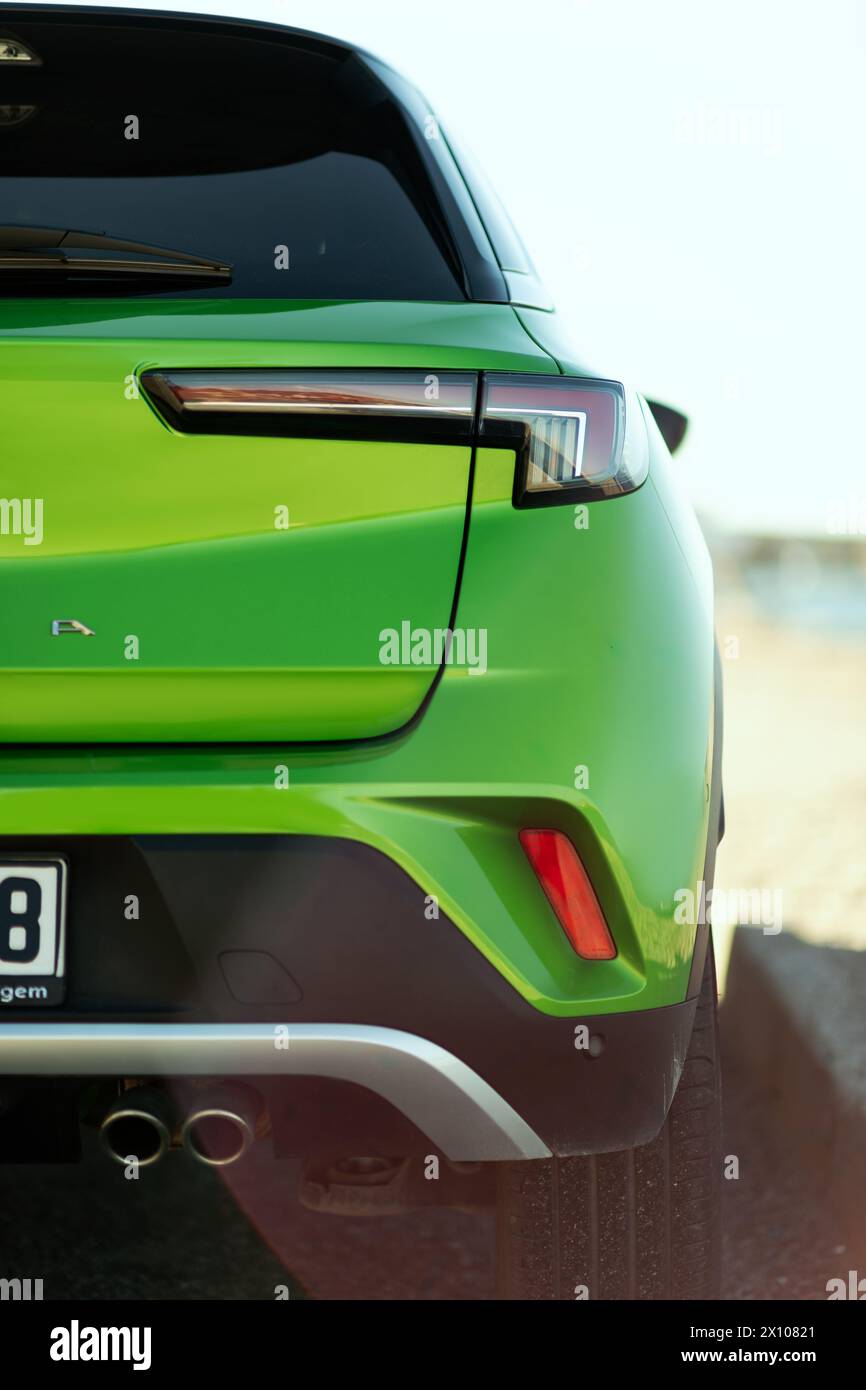 Izmir, Turkey - December 23 2023: Close up of Mokka lettering on the ...