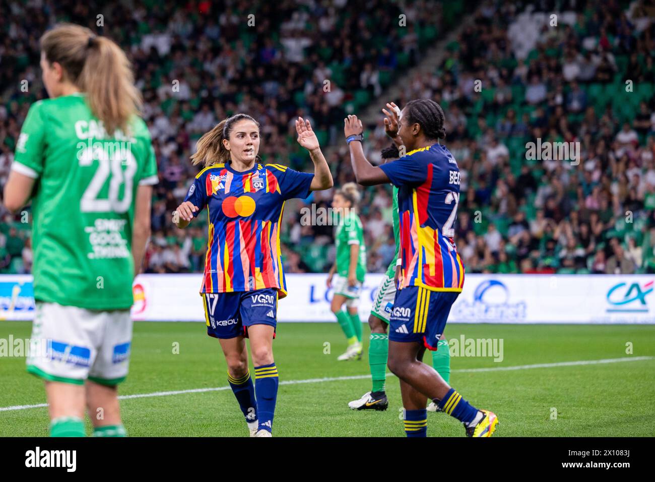 Saint Etienne, France. 14th Apr, 2024. Danielle Van de Donk (17 ...