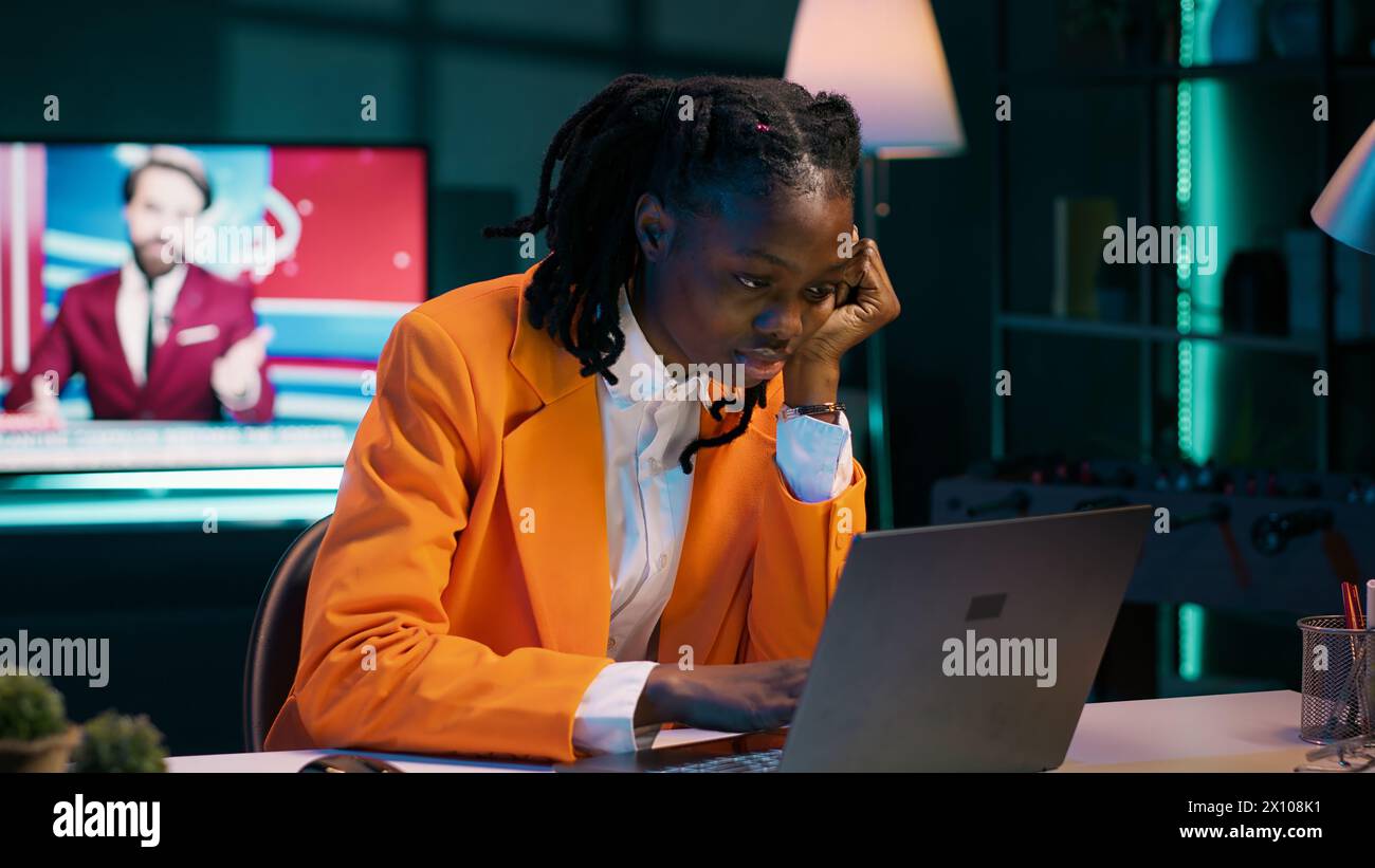 Exhausted student being stressed about project deadline, feeling ...