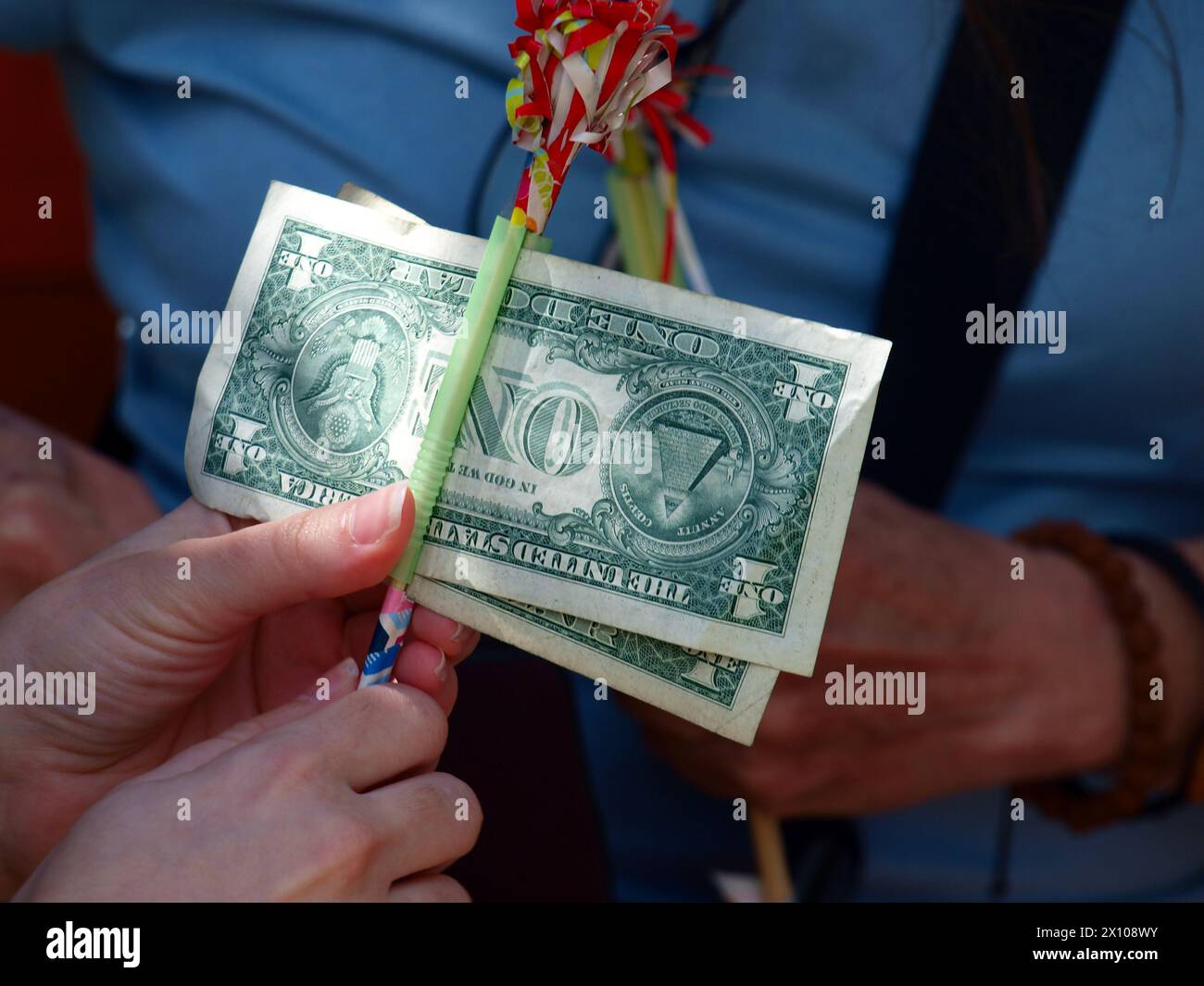 Miami, Florida, United States - April 14, 2024: Female hands preparing ...