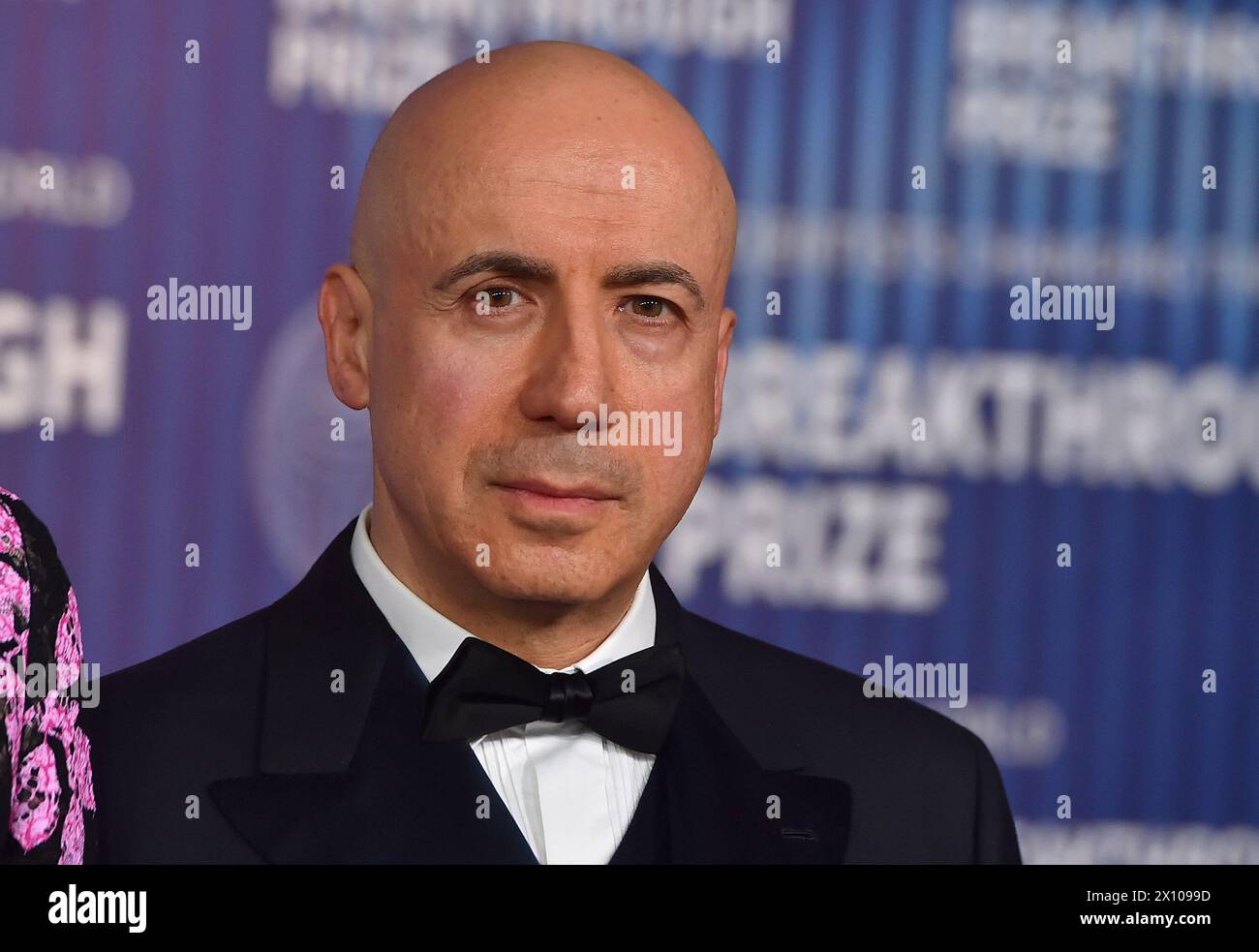 Yuri Milner arrives at the 10th Breakthrough Prize Ceremony on Saturday ...