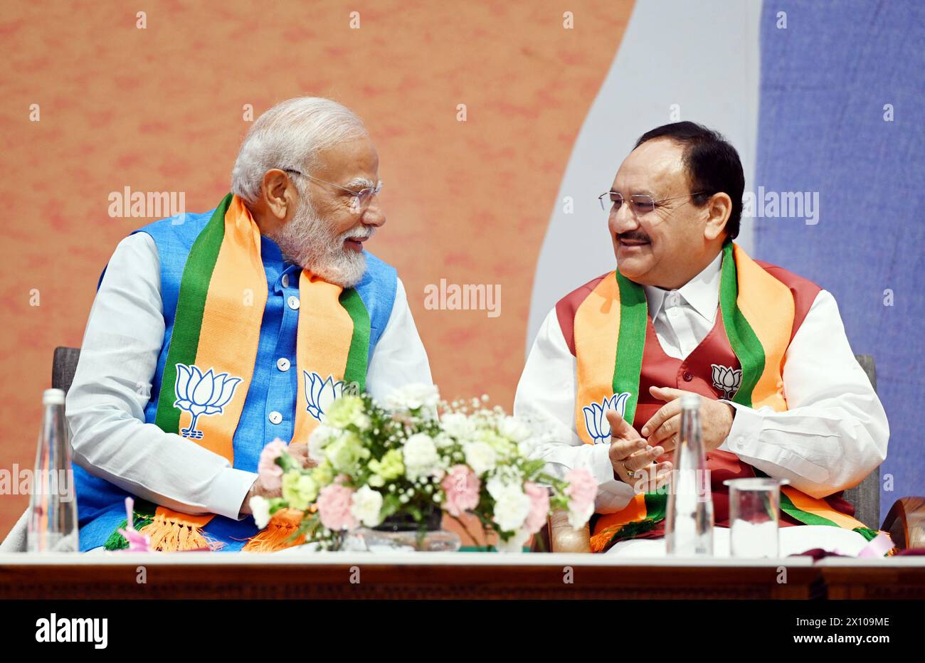 NEW DELHI, INDIA - APRIL 14: Prime Minister Narendra Modi and BJP ...