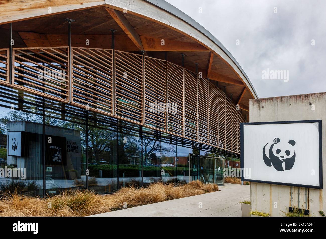 The modern architecture World Wide Fund for Nature (WWF) headquarters ...