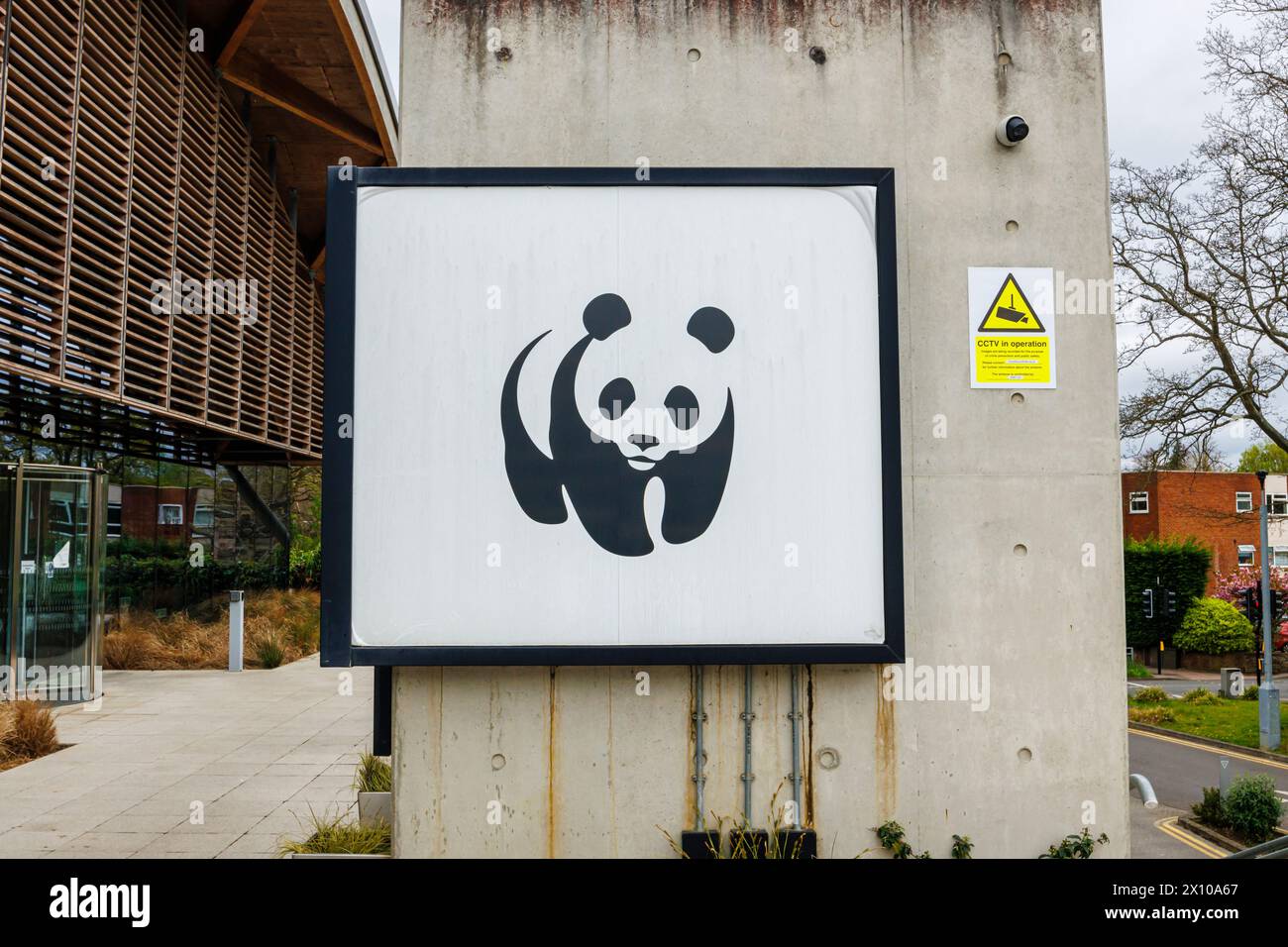 The modern architecture World Wide Fund for Nature (WWF) headquarters ...
