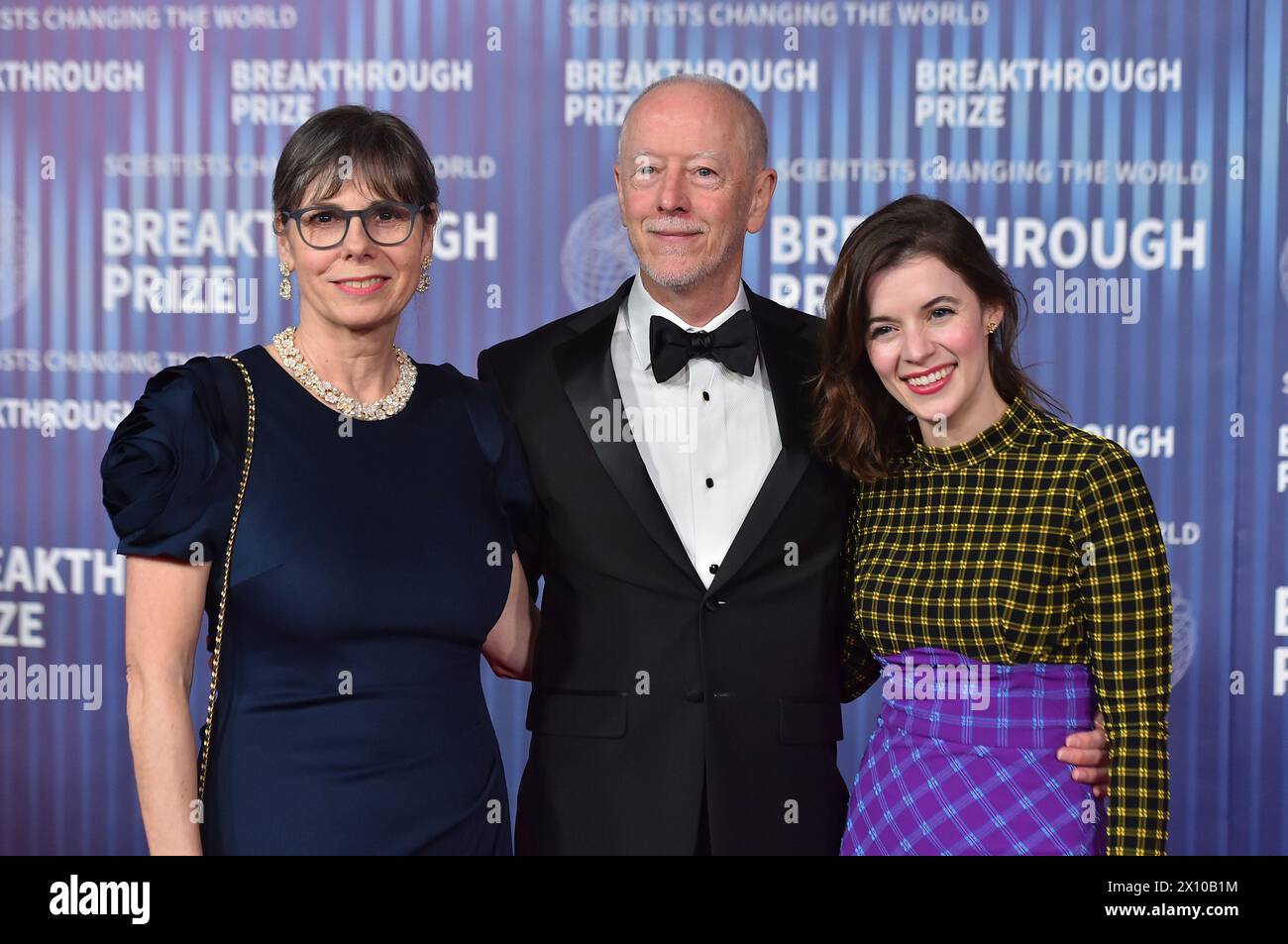Catherine Wood, Dr. Richard J. Youle, and Elizabeth Youle arrive at the ...