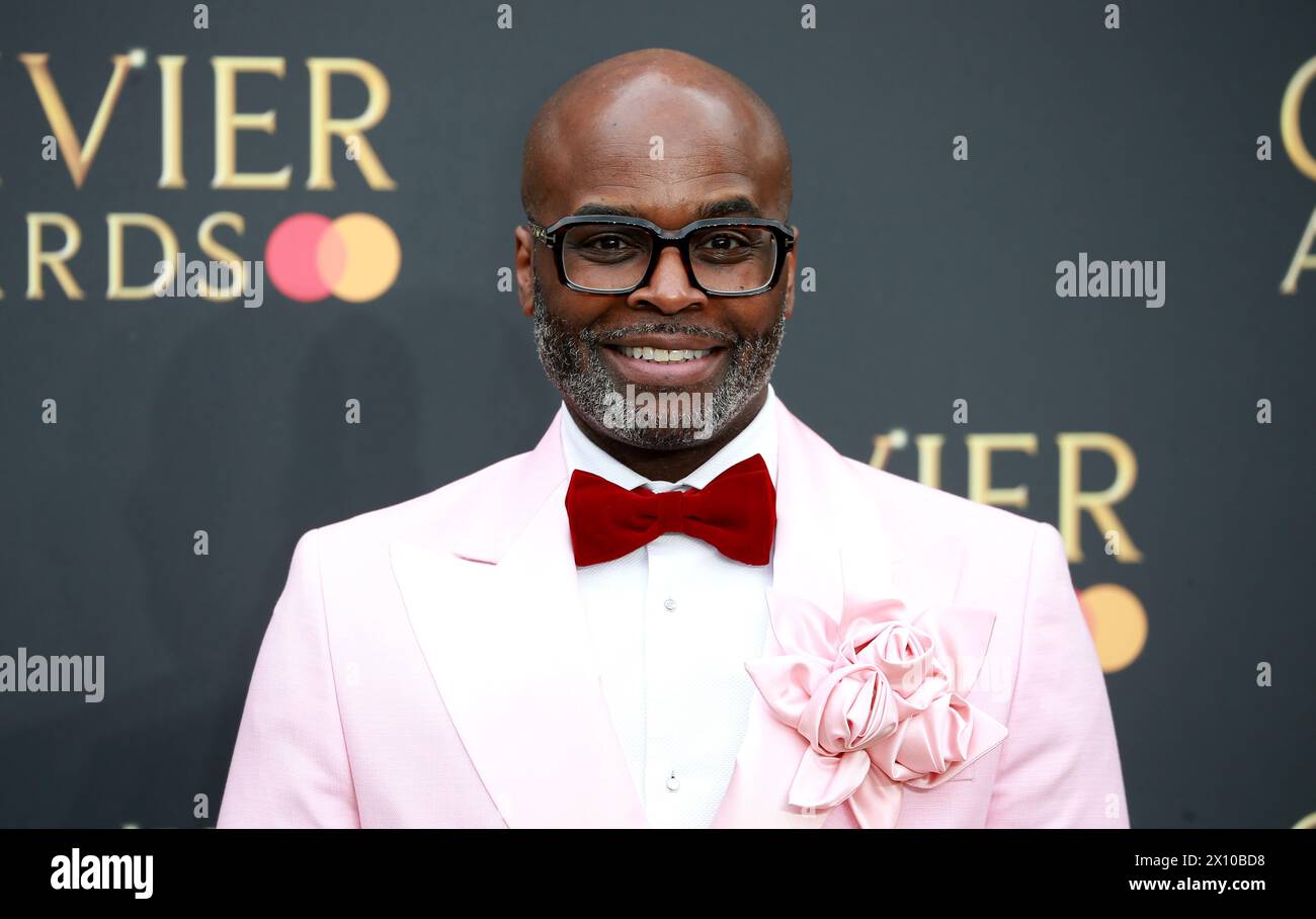 London, UK. 14th Apr, 2024. Cedric Neal attends The Olivier Awards 2024 ...