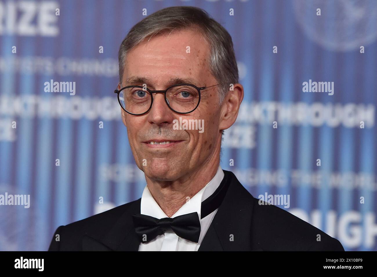 Thomas Gasser arrives at the 10th Breakthrough Prize Ceremony on ...