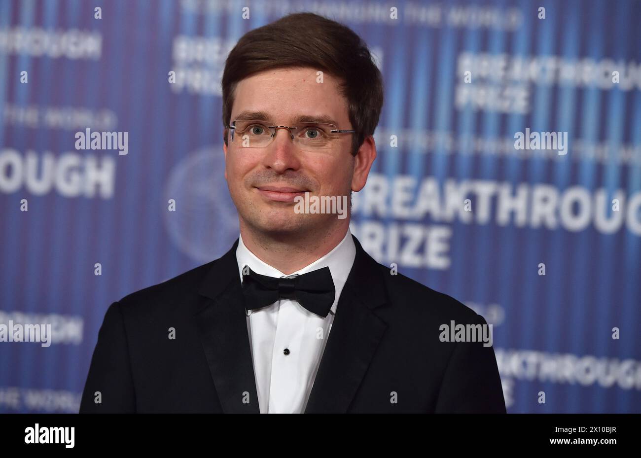 Simon Brendle arrives at the 10th Breakthrough Prize Ceremony on ...
