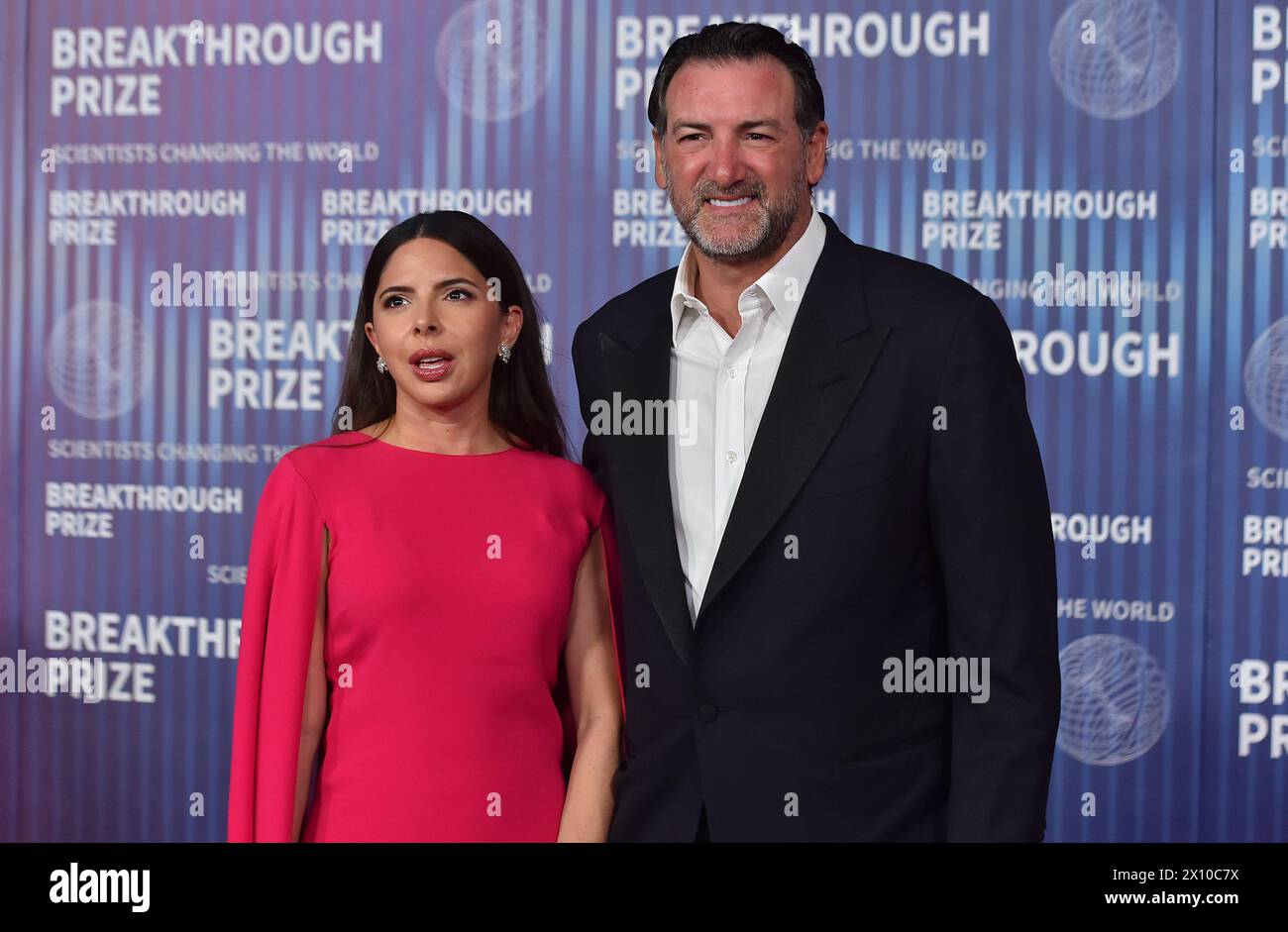 Johanna Salsano, left, and Sandro Salsano arrive at the 10th ...