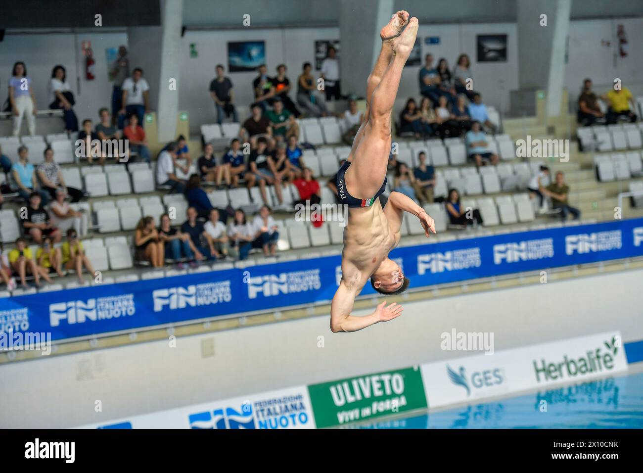 Turin, Italy. 14th Apr, 2024. Italy, Turin 13/14 April 2024Piscina ...