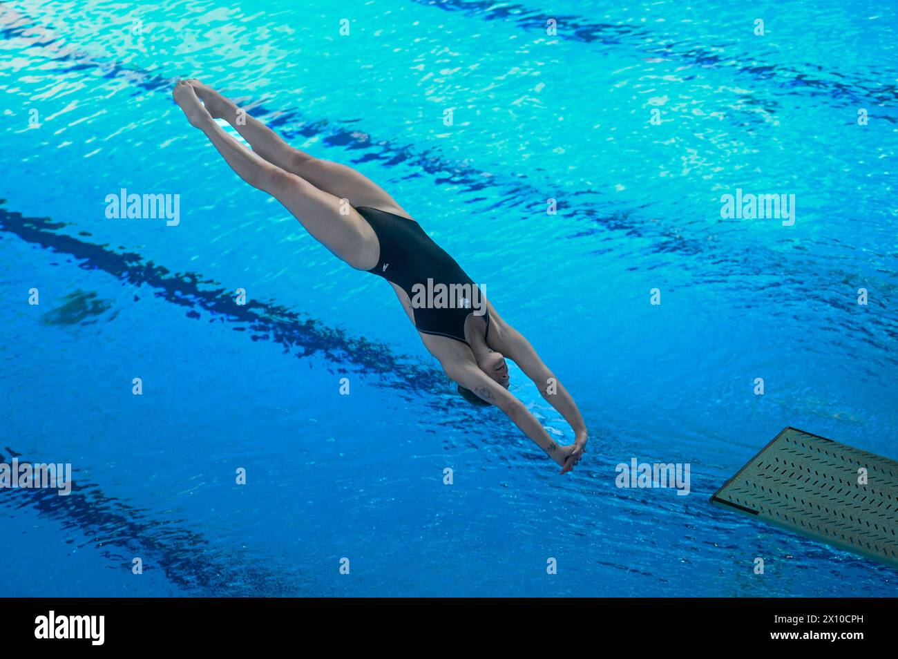 Turin, Italy. 14th Apr, 2024. Italy, Turin 13/14 April 2024Piscina ...