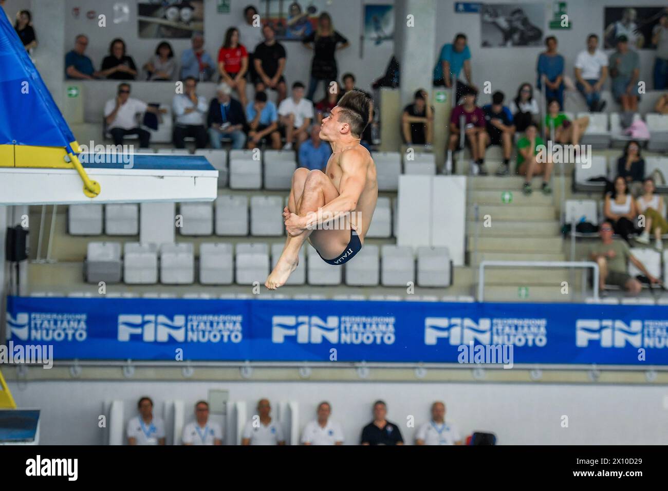 Turin, Italy. 14th Apr, 2024. Italy, Turin 13/14 April 2024Piscina ...