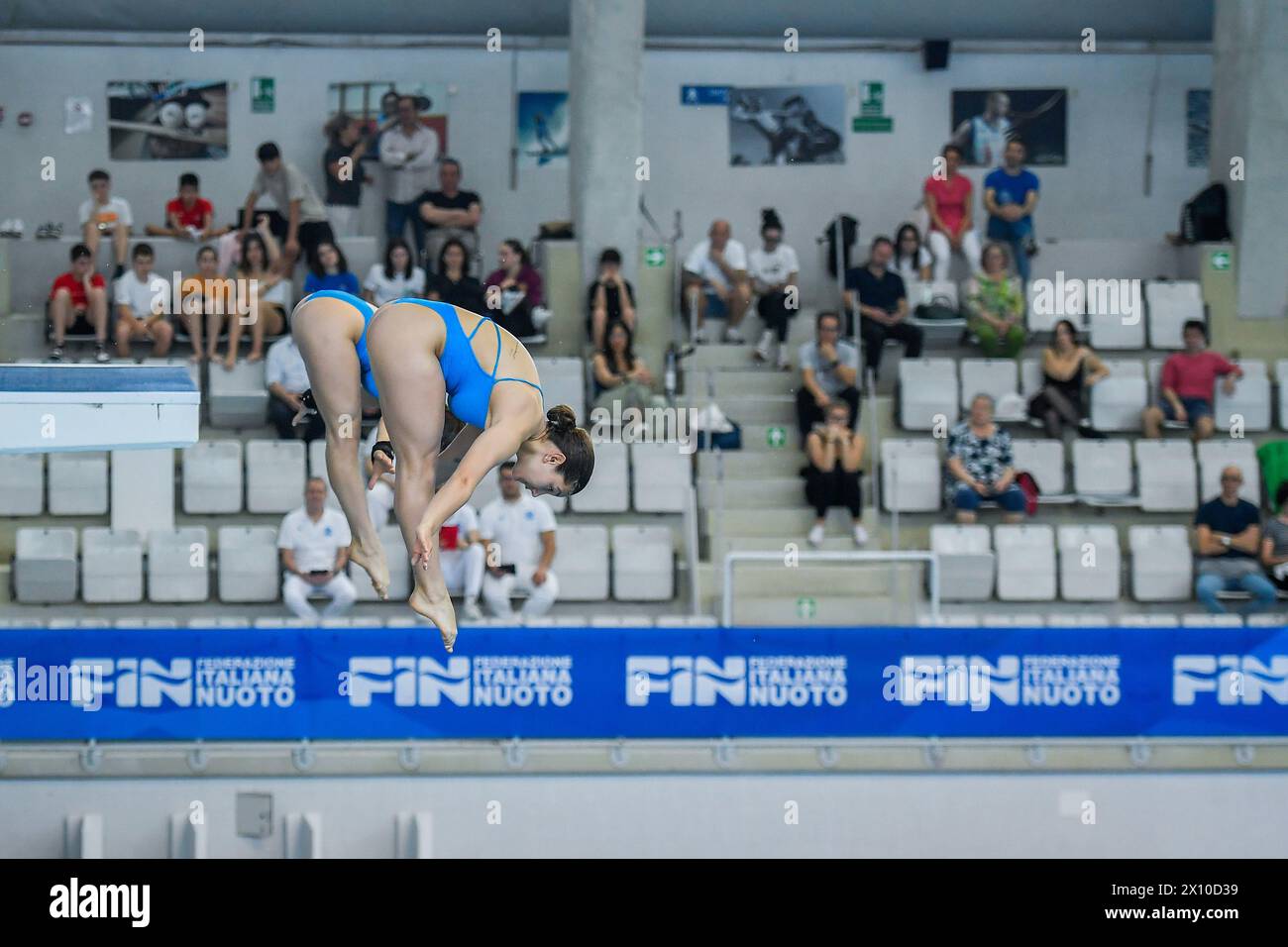 Turin, Italy. 14th Apr, 2024. Italy, Turin 13/14 April 2024Piscina ...