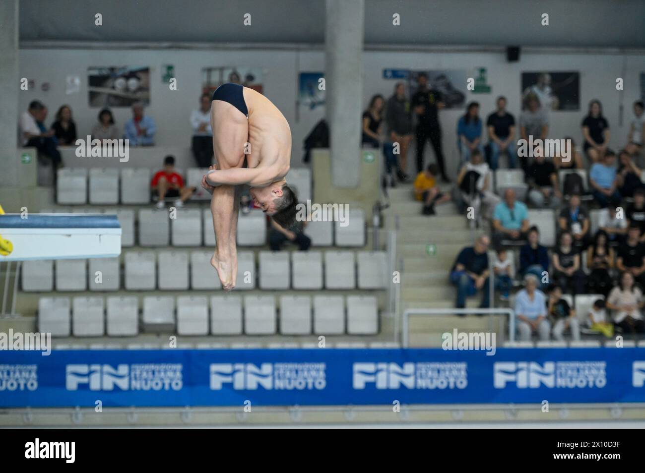 Turin, Italy. 14th Apr, 2024. Italy, Turin 13/14 April 2024Piscina ...