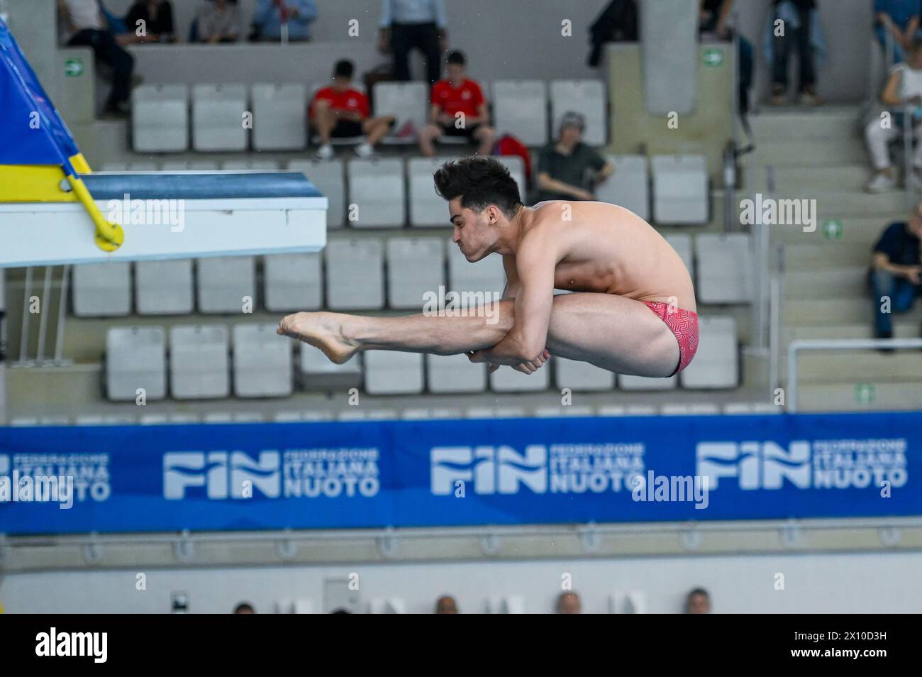 Turin, Italy. 14th Apr, 2024. Italy, Turin 13/14 April 2024Piscina ...