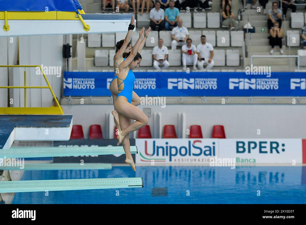 Turin, Italy. 14th Apr, 2024. Italy, Turin 13/14 April 2024Piscina ...