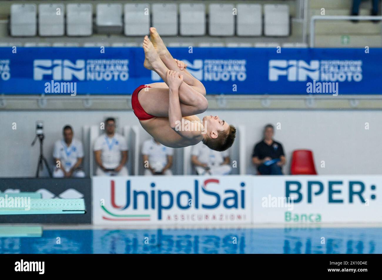 Turin, Italy. 14th Apr, 2024. Italy, Turin 13/14 April 2024Piscina Monumentale Turin UnipolSai ...