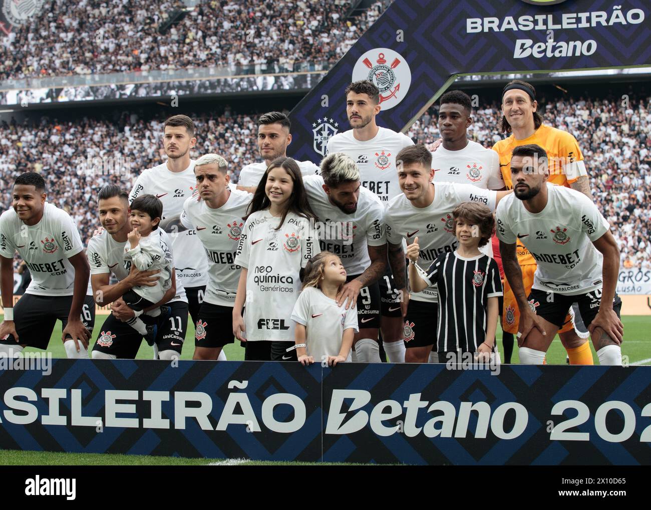 São Paulo (SP), April 14th, 2024 - Football / Corinthians x Atlético MG ...