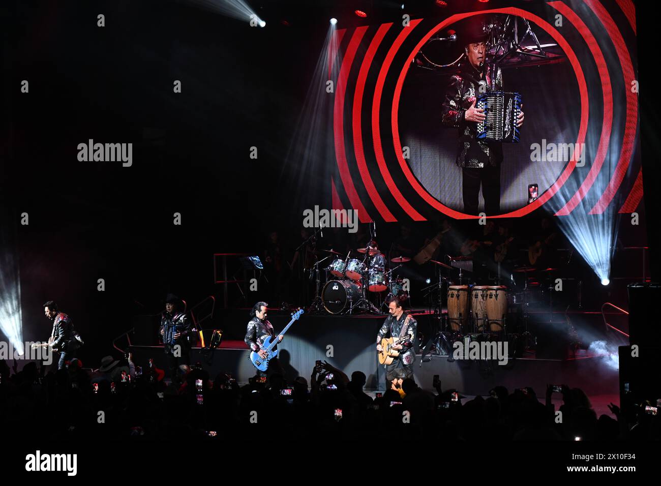 Eventim Apollo, London, UK. 14th Apr, 2024. A Mexican band from San ...