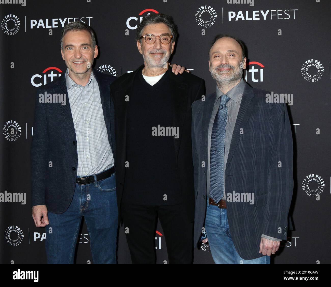 LOS ANGELES - APR 14: Steve Holland, Chuck Lorre, Steven Molaro at ...