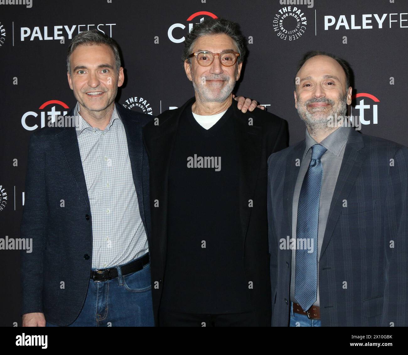 LOS ANGELES - APR 14: Steve Holland, Chuck Lorre, Steven Molaro at ...