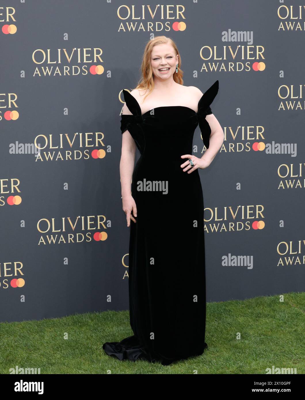 London, UK. 13th Apr, 2024. Sarah Snook attends Olivier Awards 2024 ...