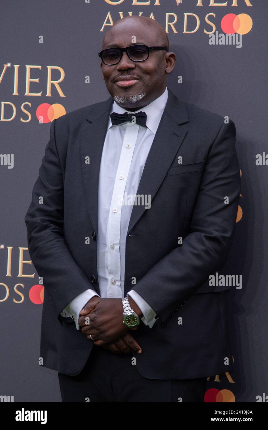 London, UK. 14th Apr, 2024. Edward Enninful attends The Olivier Awards ...