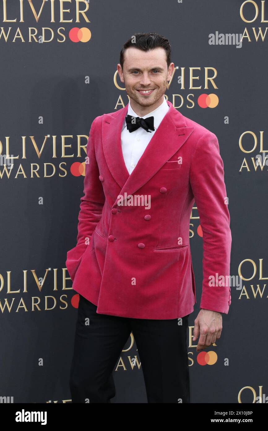 London, UK. 13th Apr, 2024. Charlie Stemp attends Olivier Awards 2024 ...