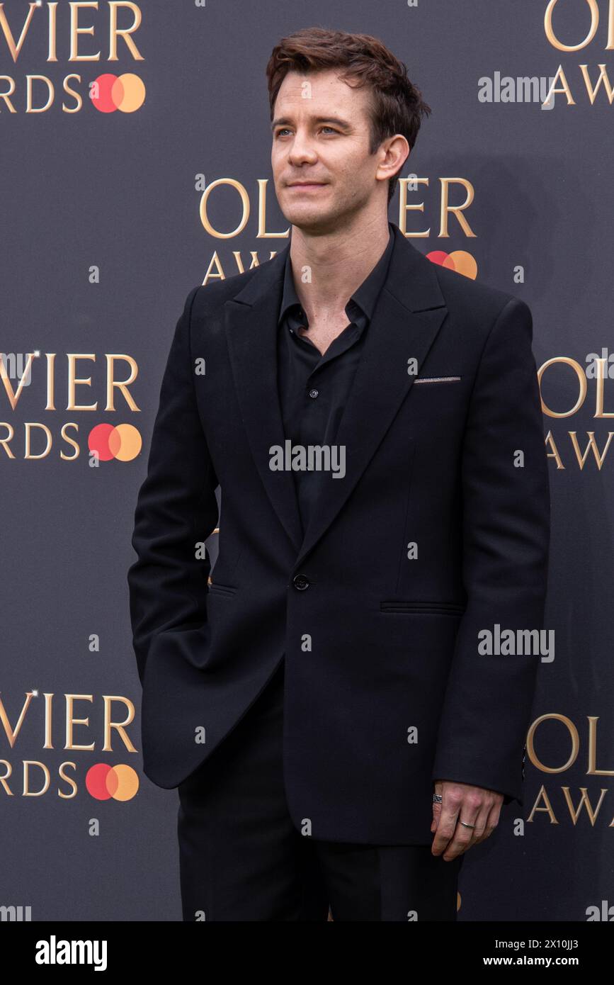 London, UK. 14th Apr, 2024. Luke Thompson attends The Olivier Awards 2024 at The Royal Albert ...