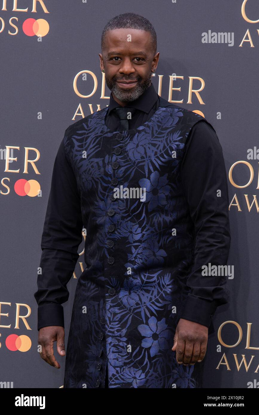 London, UK. 14th Apr, 2024. Adrian Lester attends The Olivier Awards ...