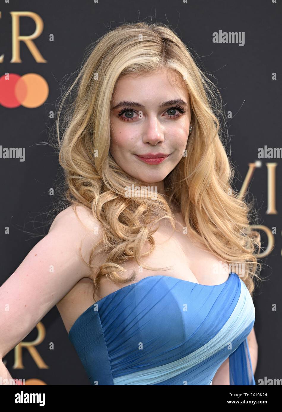 London, UK. April 14th, 2024. Eleanor Worthington-Cox arriving at The ...