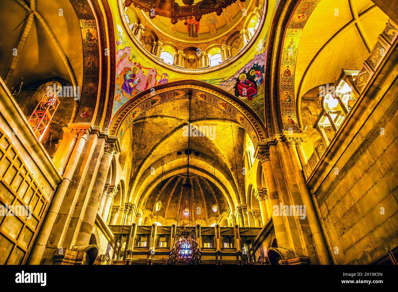 Arches Dome Crusader Church of the Holy Sepulchre Jerusalem Israel ...