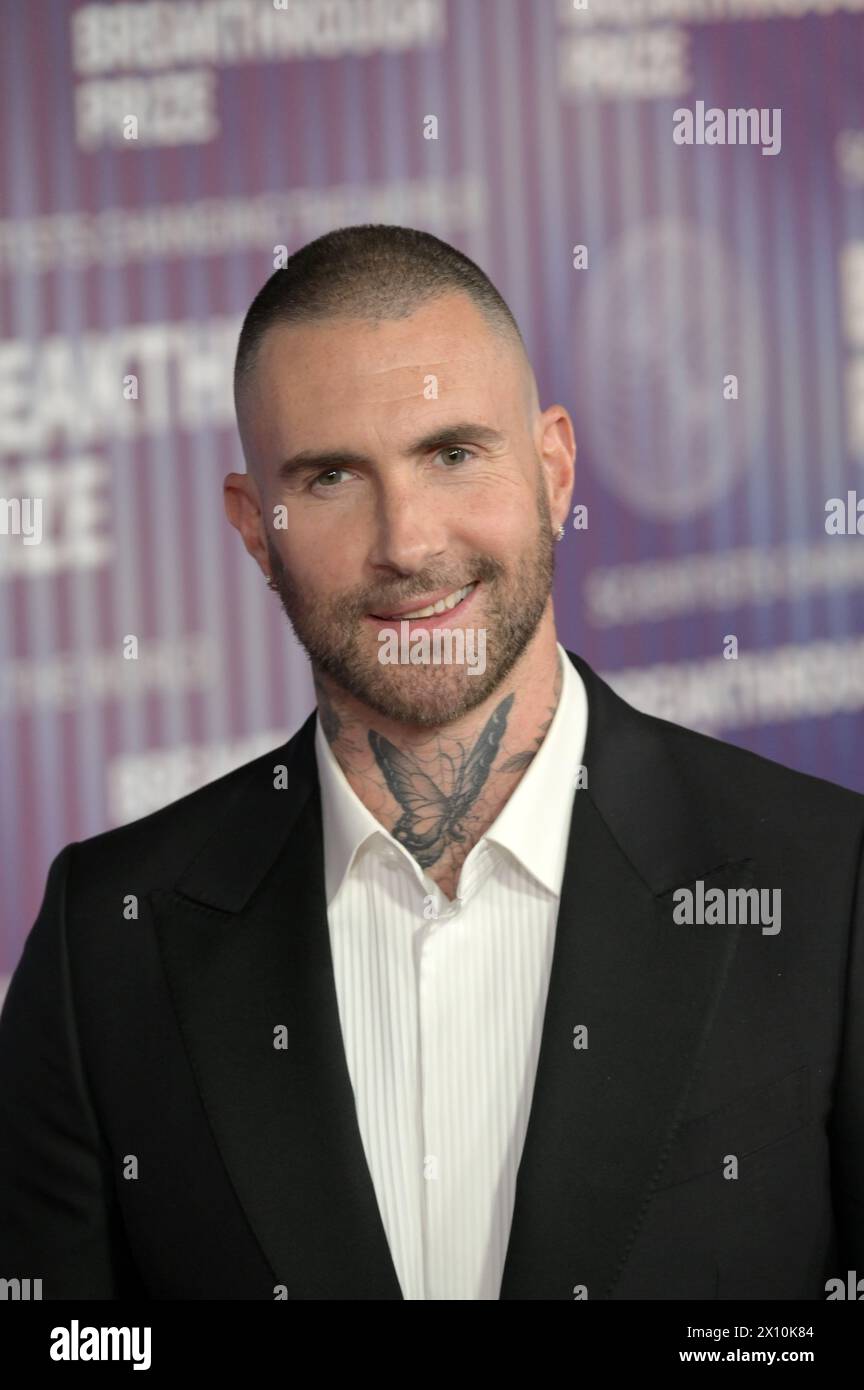 LOS ANGELES, USA. April 13, 2024: Adam Levine at the 2024 Breakthrough ...