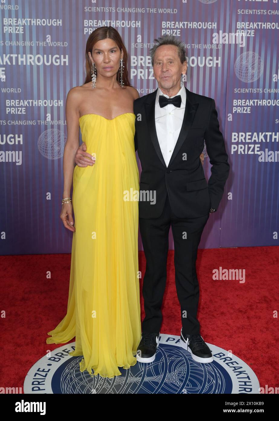 LOS ANGELES, USA. April 13, 2024: Brian Grazer & Veronica Smiley at the ...
