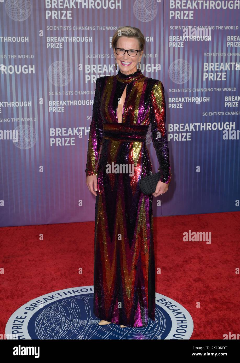LOS ANGELES, USA. April 13, 2024: Dr. Emma Walmsley at the 2024 Breakthrough Prize Awards at the ...