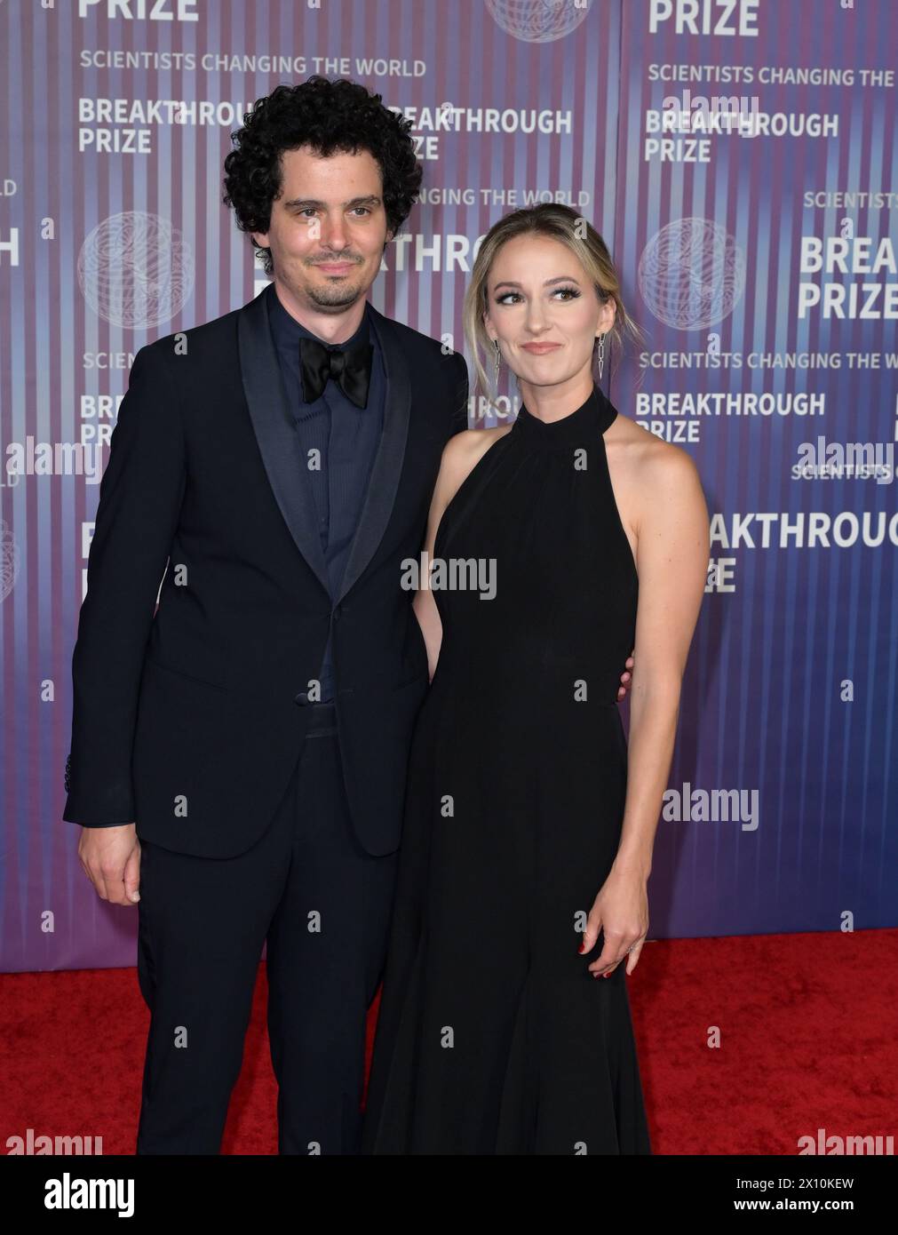 LOS ANGELES, USA. April 13, 2024: Damien Chazelle & Olivia Hamilton at ...