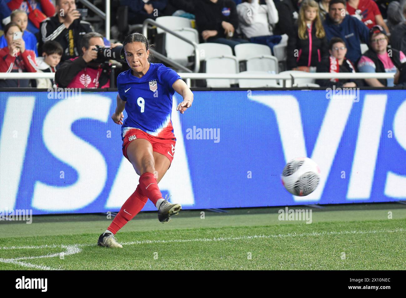 Columbus, Ohio United States. 9th April, 2024. USA forward Mallory ...