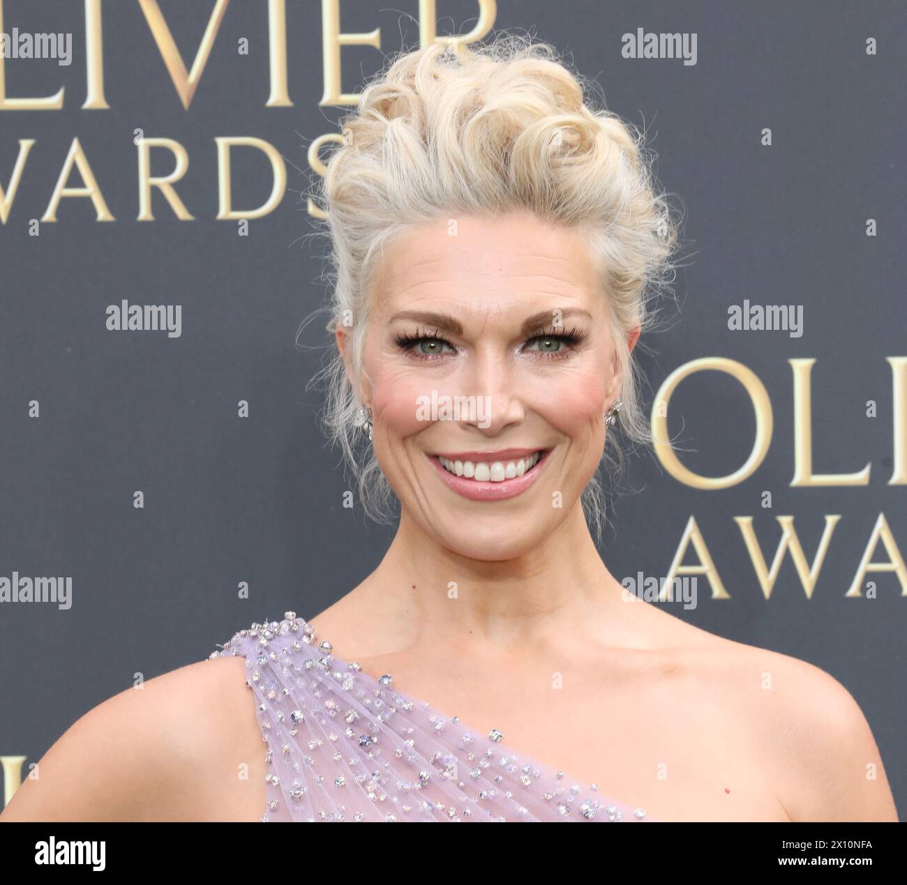 Hannah Waddingham attends Olivier Awards 2024 with Mastercard at Royal ...