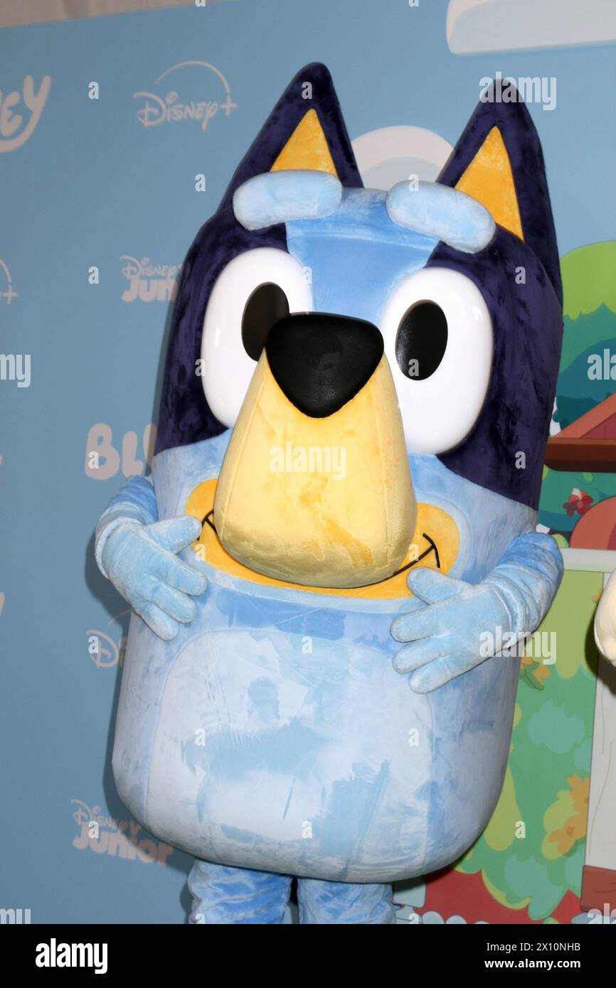 April 12, 2024, Burbank, Ca, USA: LOS ANGELES - APR 13: Bluey at the ...