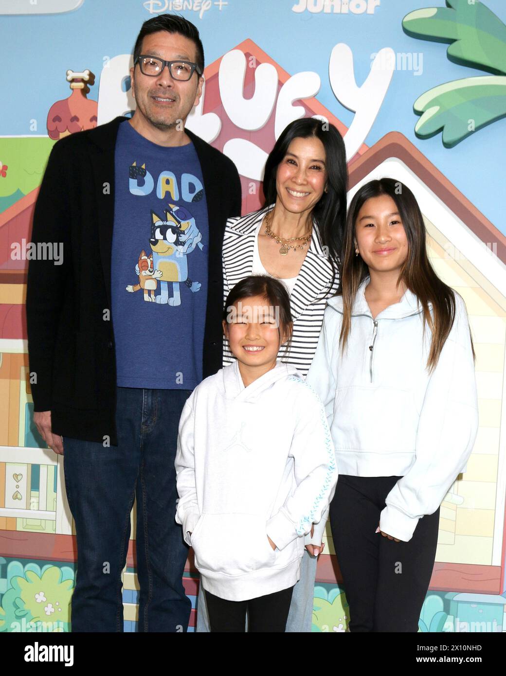 April 12, 2024, Burbank, Ca, USA: LOS ANGELES - APR 13: Paul Song, Lisa ...