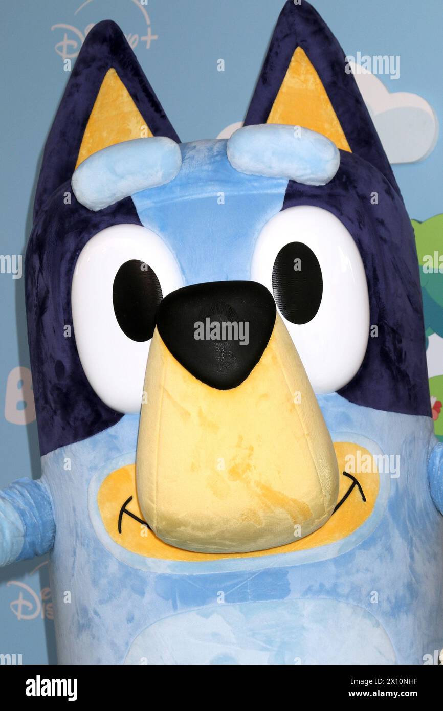 April 12, 2024, Burbank, Ca, USA: LOS ANGELES - APR 13: Bluey at the ...